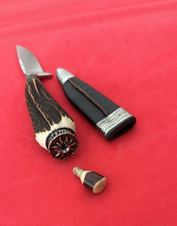 LINDER NICKER JAGDMESSER HINTER HAT PLATZ SCHNUPFTABAK | Kaufen auf Ricardo