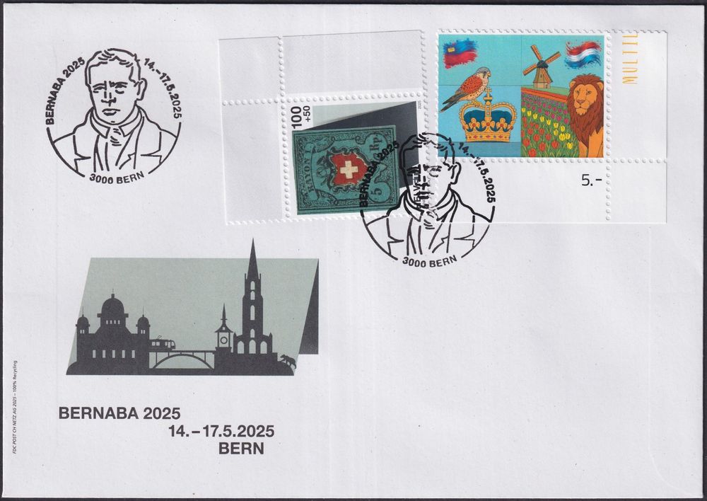 2025, BERNABA MARKE aus BLOCK +Vignette, Seltenheit (16) (Gebraucht) in ...