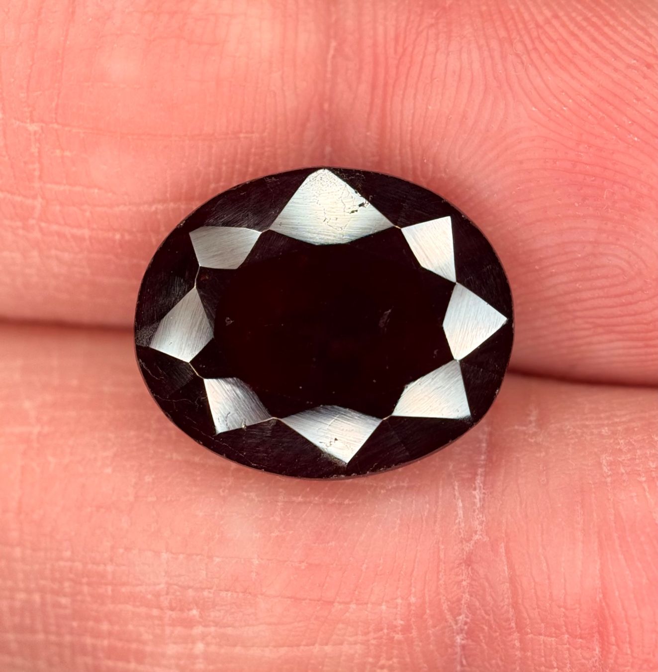 Ab 1 Fr. - 10.6 ct Hessonit-Granat Edelstein 14.7 × 12.2 mm (Neu ...