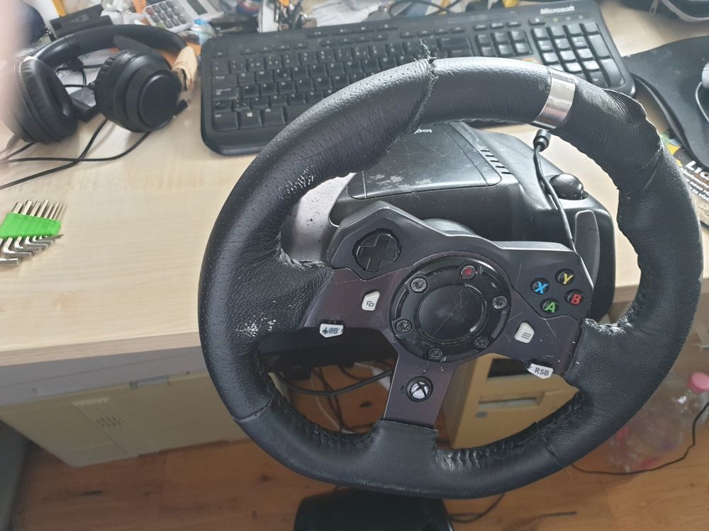 Logitech G920 Lenkrad (D'occasion) à Môtier (Vully) pour CHF 99 – avec ...