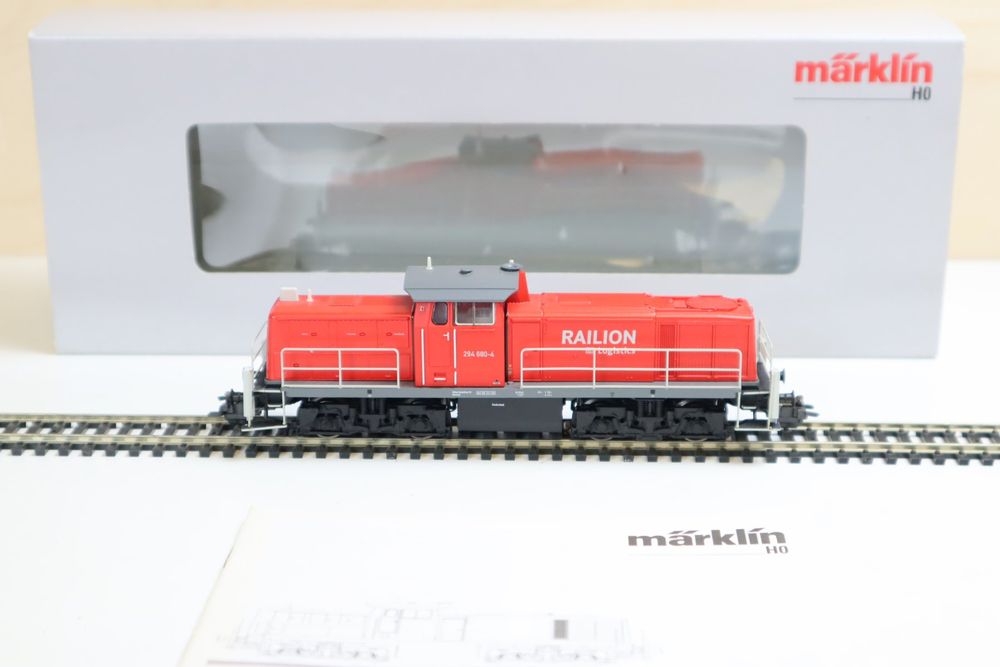 Märklin BR 294 Railion Diesellok - 37905 MFX + Sound (Gebraucht) in ...