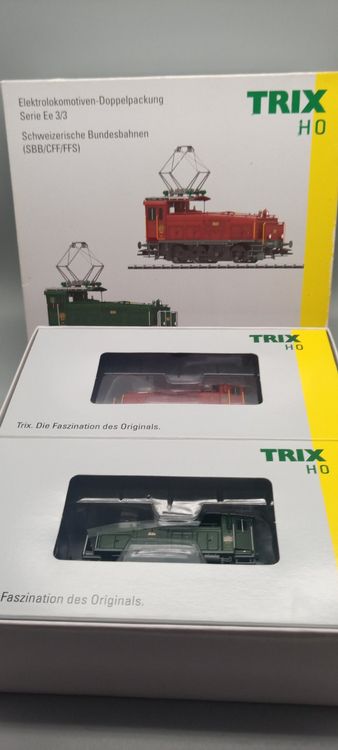 Trix Set 2 Ellok Ee 3/3 SBB CFF 22390 H0 Digital (Neu (gemäss ...