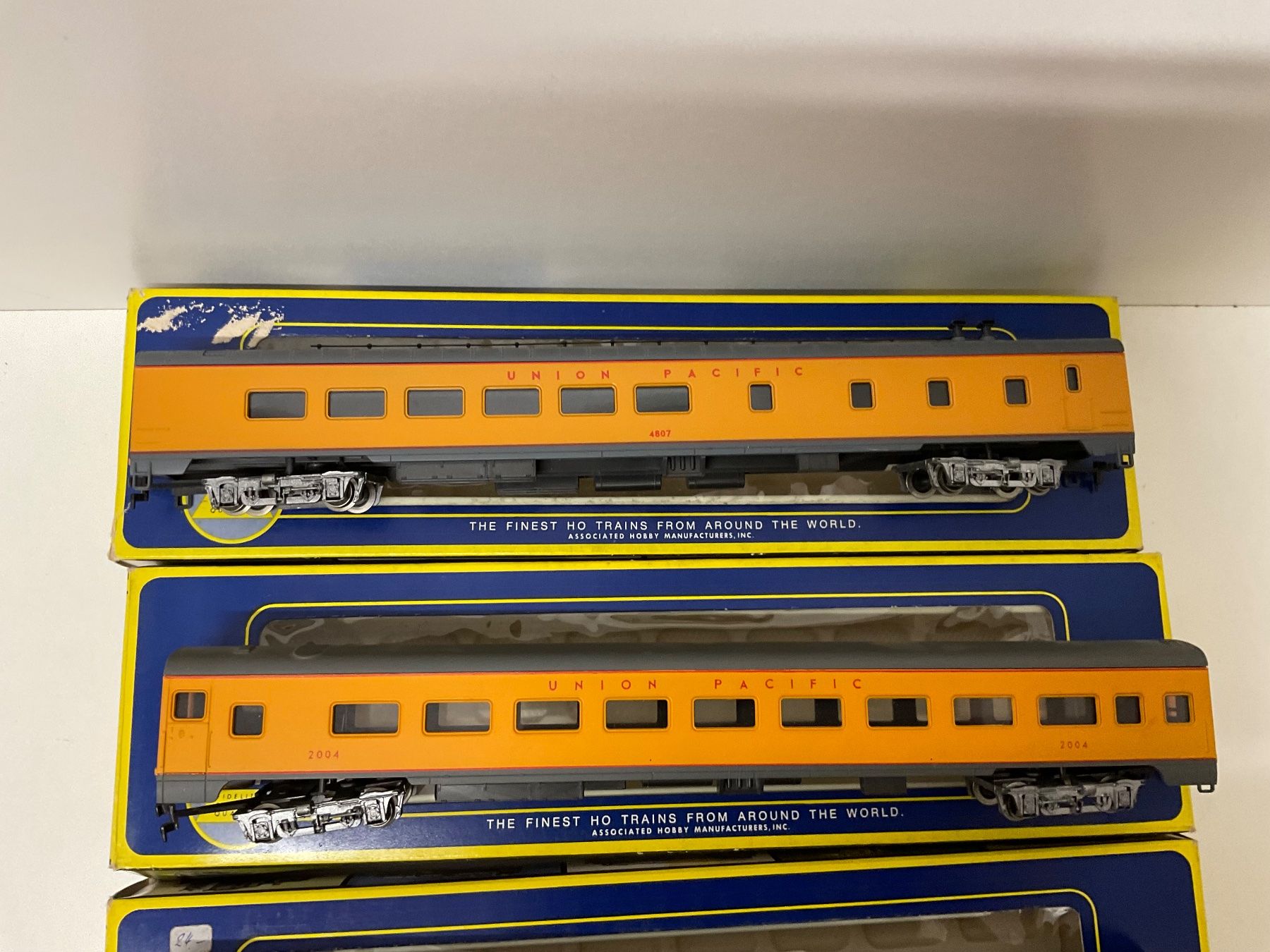 AHM, Union Pacific HO-Waggons, 6 Stk, Bespielt (Gebraucht) in Chur für ...