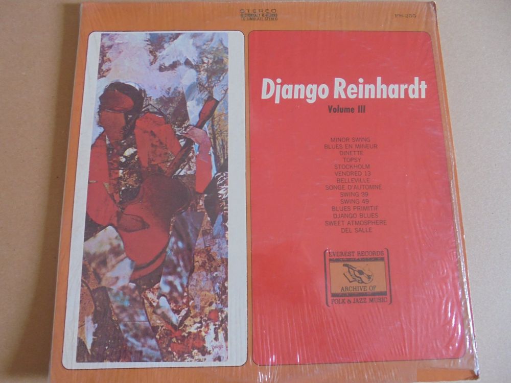 Django REINHARDT " volume III " LP / 33t USA | Kaufen auf Ricardo