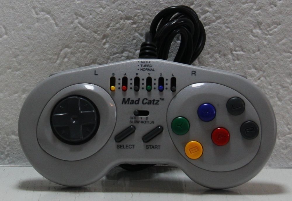 SNES Controller Mad Catz (Gebraucht) in Fisibach für CHF 30 – mit ...