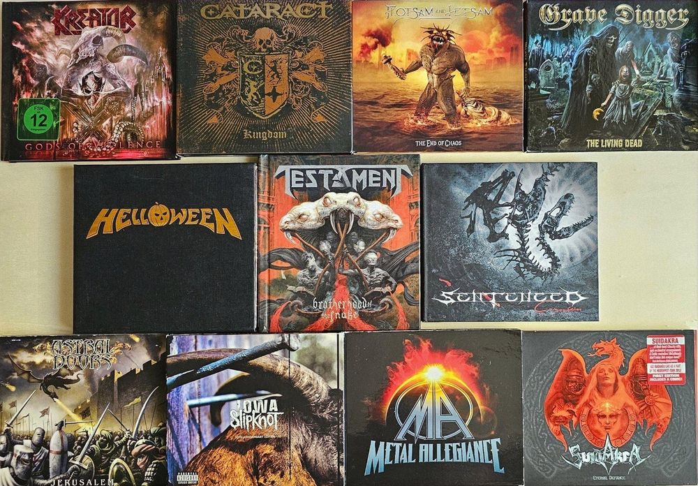 CD Sammlung Heavy Metal 1 (Gebraucht) in BeinwilFreiamt für CHF 16 ...