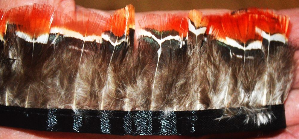Deko Federn 475 – Band mit Federn – Fasan –Girlande- 1 Meter | Kaufen ...