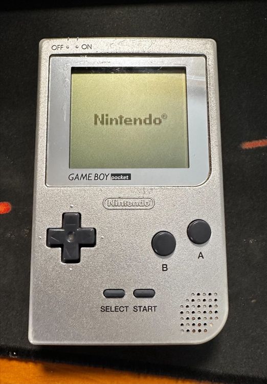 Game Boy Pocket Silber Nintendo Konsole Erste Edition (Gebraucht) in ...