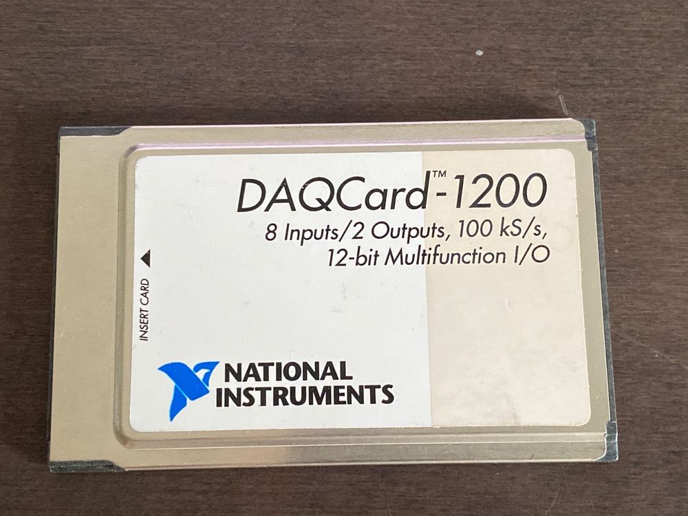 DAQCard-1200 National Instruments (Gebraucht) in Fislisbach für CHF 19 – mit Lieferung auf ...