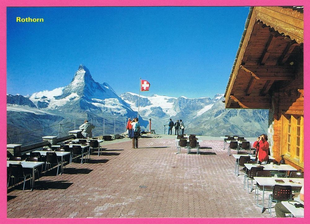 Zermatt Restaurant Rothorn / Matterhorn | Kaufen auf Ricardo