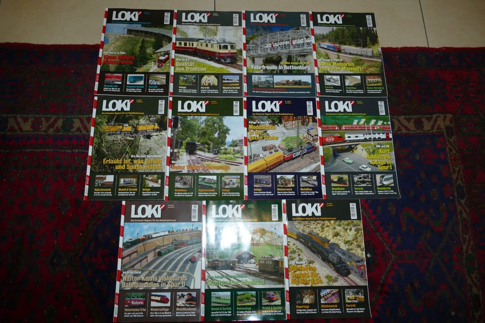 Loki Magazine: Jahr 2013. Ausgaben 1.-12. (Gebraucht) in Niederhasli ...
