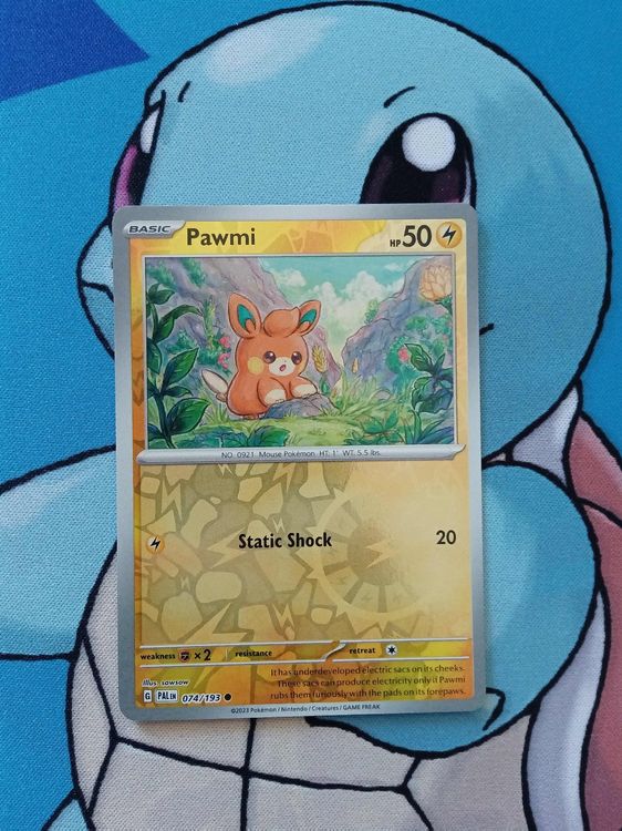 Pawmi 074 - Paldea Evolved Pamo Reverse Holo | Kaufen auf Ricardo