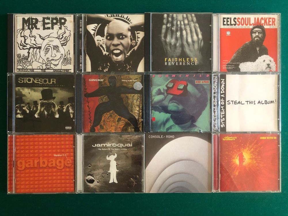 Sammlung 12 CD‘s - Heavy Metal / Alternative Crossover (Gebraucht) in ...