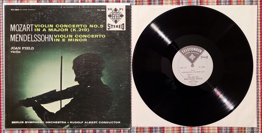 Joan Field, Violin - Mozart, Mendelssohn (TCS 18 044) (Gebraucht) in ...