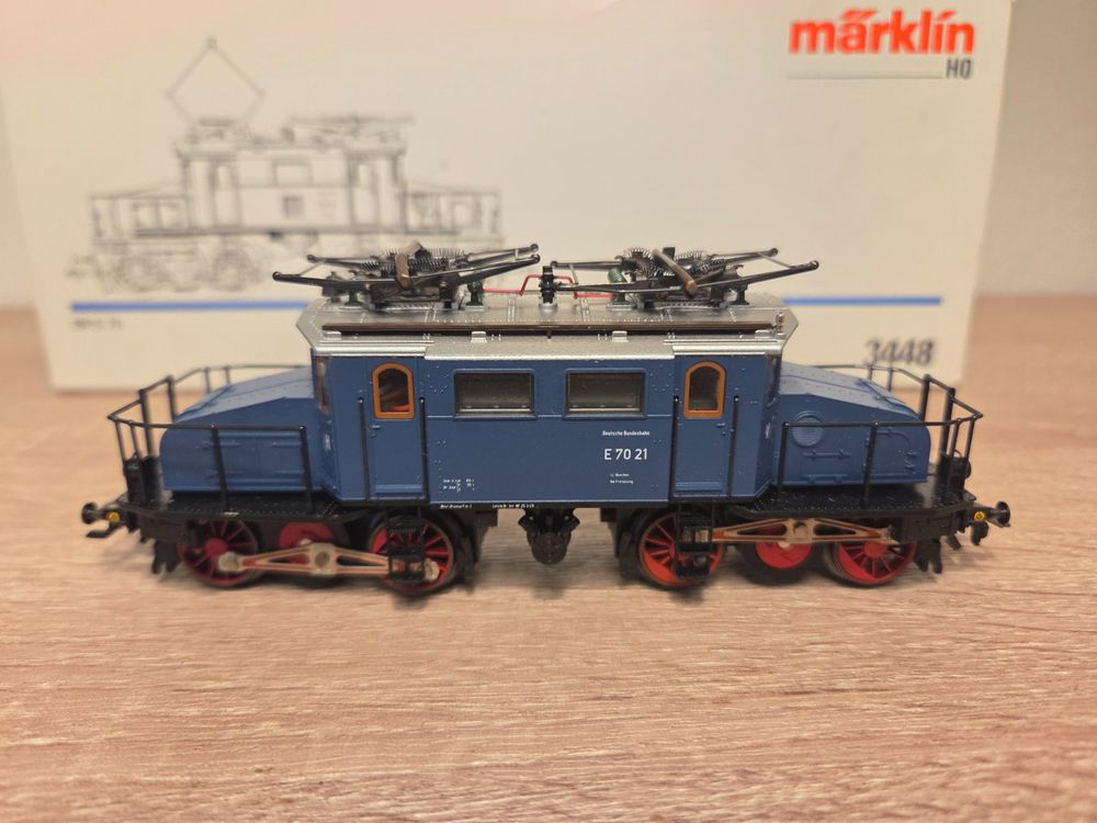 Märklin 3448 E-Lok BR E 70 DB H0 (Neuf avec emballage d'origine) à St-Aubin-Sauges pour CHF 129 ...