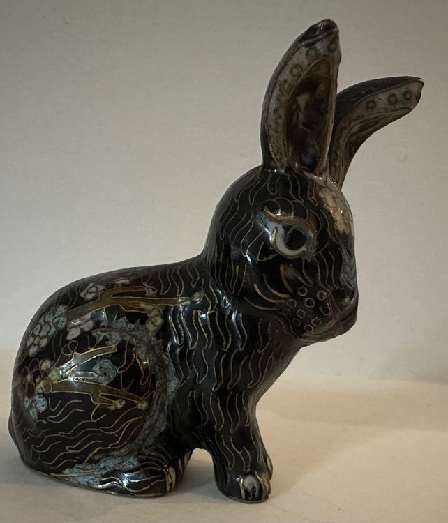 Asiatische Cloisonne Hase Skulptur (Gebraucht) in Root für CHF 19 – mit Lieferung auf Ricardo kaufen