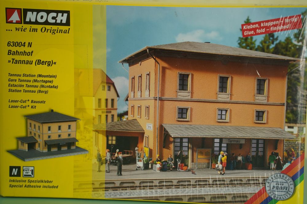 Bausatz Bahnhof Tannau Spur n, NOCH 63004 in OVP | Kaufen auf Ricardo
