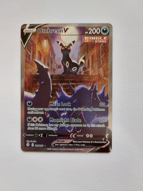 Umbreon V- Evolving Skies - EN | Kaufen auf Ricardo