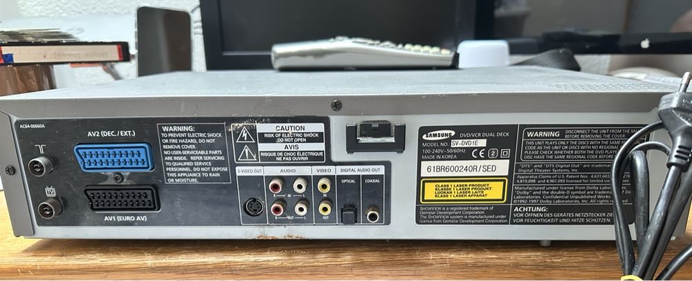 Samsung SV-DVD1E VHS Videorecorder DVD/VCR | Kaufen auf Ricardo