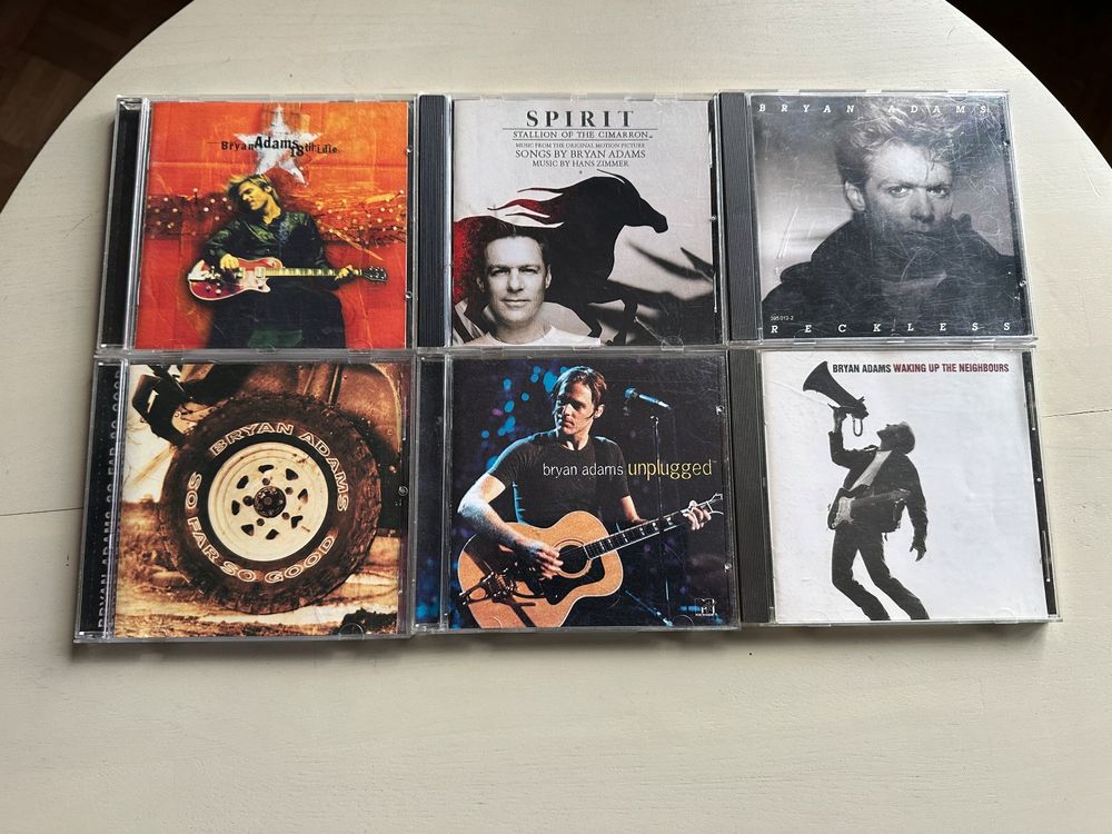 BRYAN ADAMS tolle CD's Kult Top Spirit Film Hans Zimmer (Gebraucht) in ...