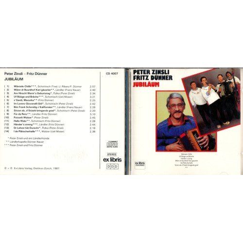 Peter Zinsli / Fritz Dünner - Jubiläum (Gebraucht) in Brittnau für CHF ...
