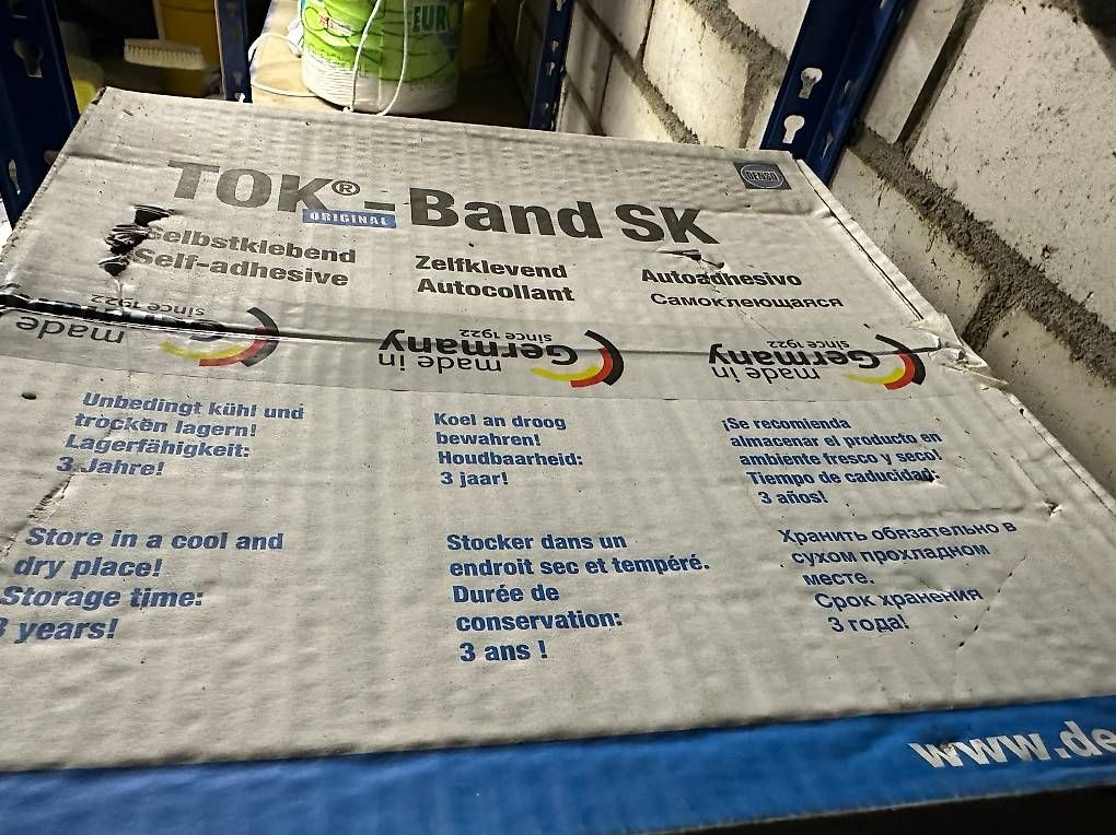 Bitumenfugenband, TOK Band, Fugenband 96 lm (Gebraucht) in Oberschrot ...