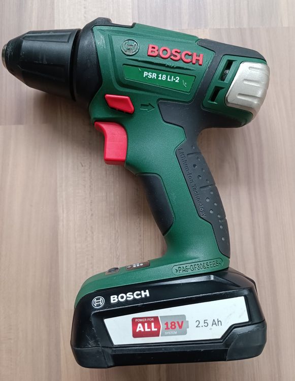 Bosch Akku Schrauber PSR 18 LI-2 (Gebraucht) in für CHF 19 – mit ...