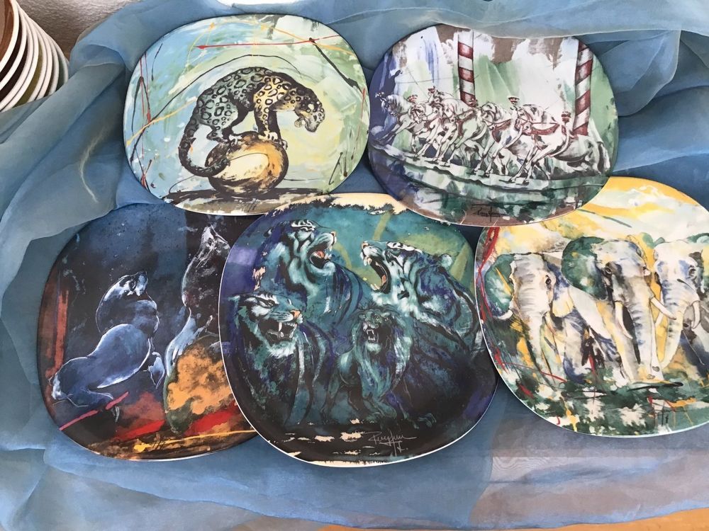 Langenthal / 5 Rolf Knie Teller lim. | Kaufen auf Ricardo