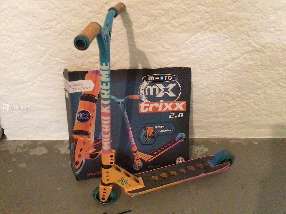 Micro extreme Trotti orange blau (Gebraucht) in winterthur für CHF 30 ...