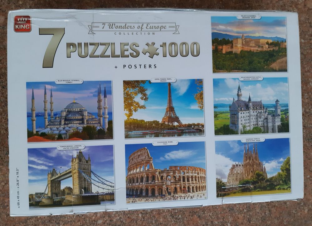 7x 1000 Puzzles | Kaufen auf Ricardo