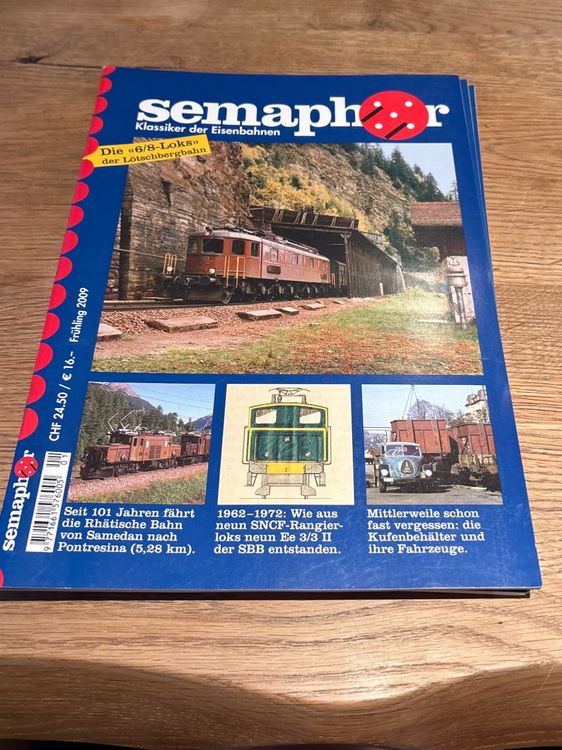 4 x Semaphor Jahrgang 2009 ab Fr. 7.90! Top! (Gebraucht) in Riken AG ...
