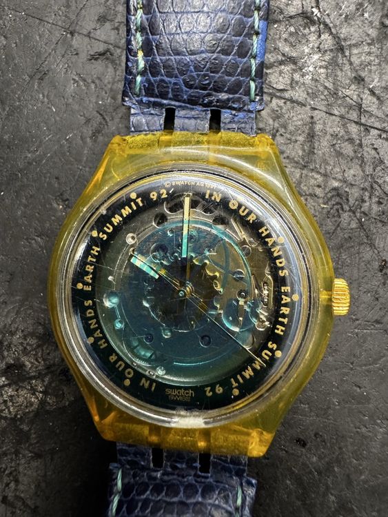 Swatch Earth Summit '92 - Rare Vintage - Collectionneur (Défectueux) à ...