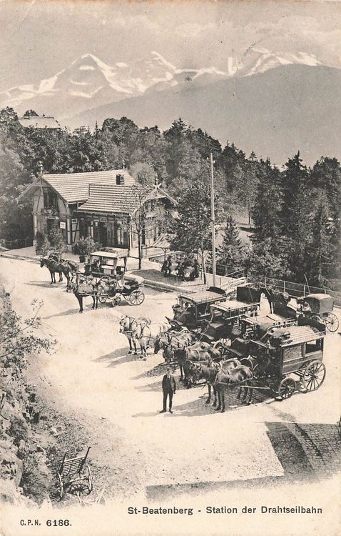 St. Beatenberg station der drahtseilbahn Fleiß | Kaufen auf Ricardo
