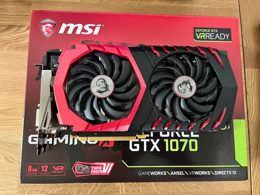 MSI GTX 1070 8g | Kaufen auf Ricardo