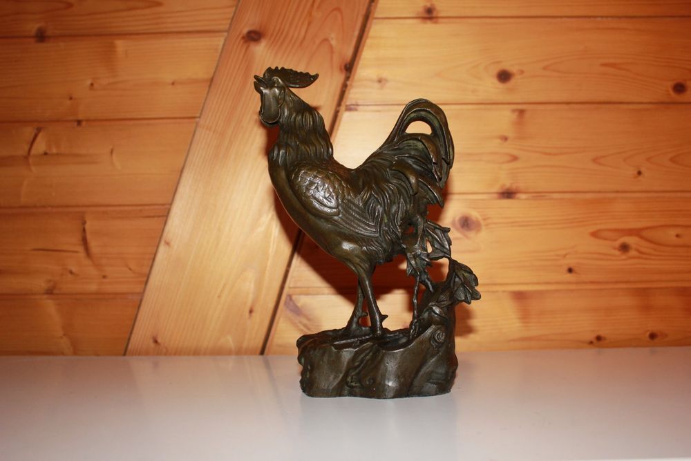 **AKTION** Bronze Hahn auf Sockel (Neu und originalverpackt) in Signau ...