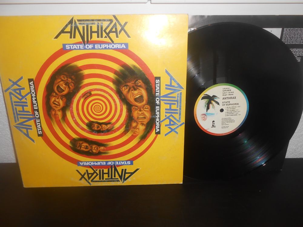Anthrax State Of Euphoria 1988 Kaufen Auf Ricardo