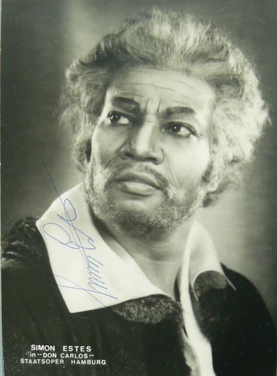 Simon Estes (1938) Opernsänger - Autogramm | Kaufen auf Ricardo