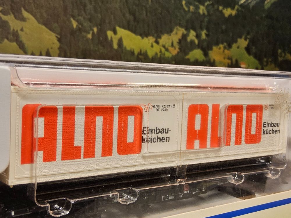 Märklin 48501 _ beladener Containerwagen ALNO _ OVP Spur H0 (Neu ...