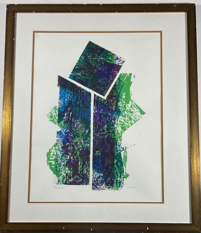 Franz Fedier (1922-2005) Serigraphie Handsigniert | Kaufen auf Ricardo