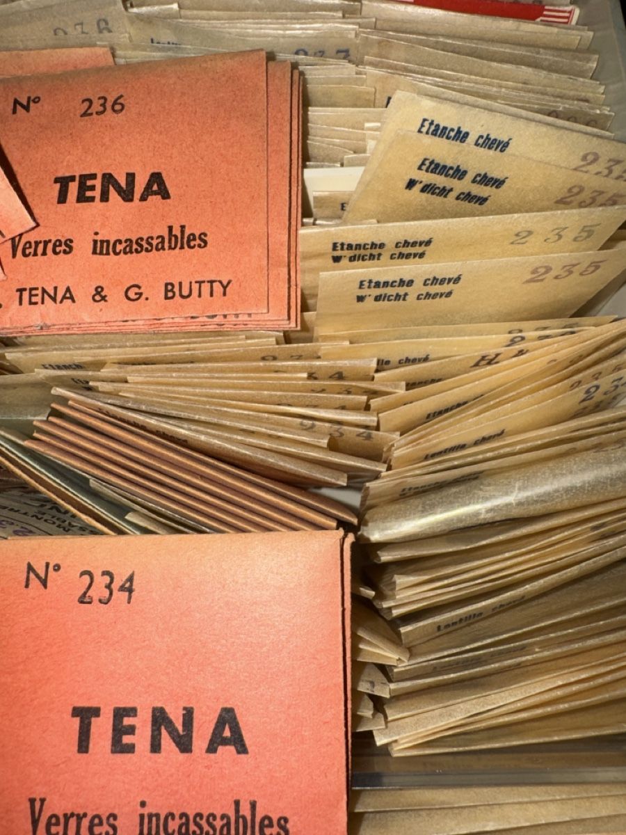 Lot de verres de montre diamètre de 231 a 238 (Neuf avec emballage d ...