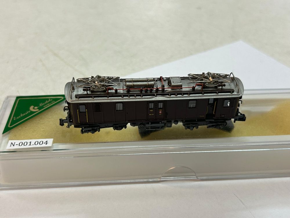 Wabu N locomotive SBB-CFF De 4/4 brune 1685, laiton, rare! | Kaufen auf ...