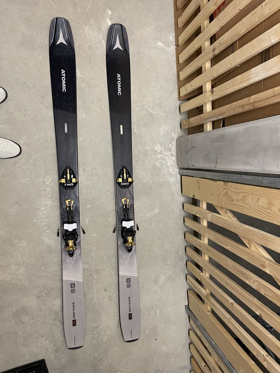 Atomic Backland 107 - 182cm + Marker Kingpin + skins (D'occasion) à ...