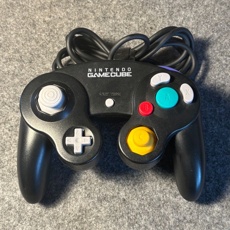 1 x Gamecube Controller Original Schwarz | Kaufen auf Ricardo