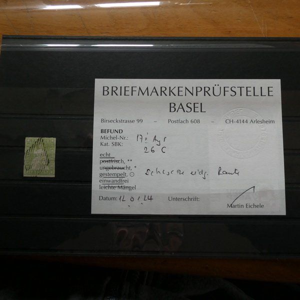 STRUBEL° SBK 26 C Kat. 140.- mit BEFUND siehe Bilder | Kaufen auf Ricardo