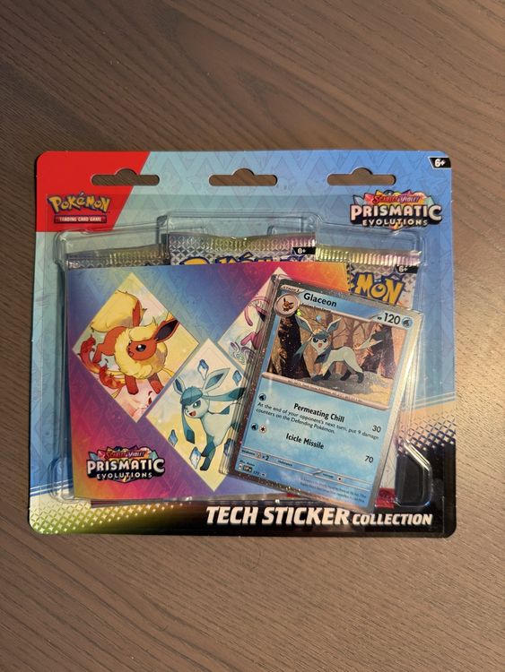 Pokemon Prismatic Evolutions tri pack ENG 11x (Neu und originalverpackt ...