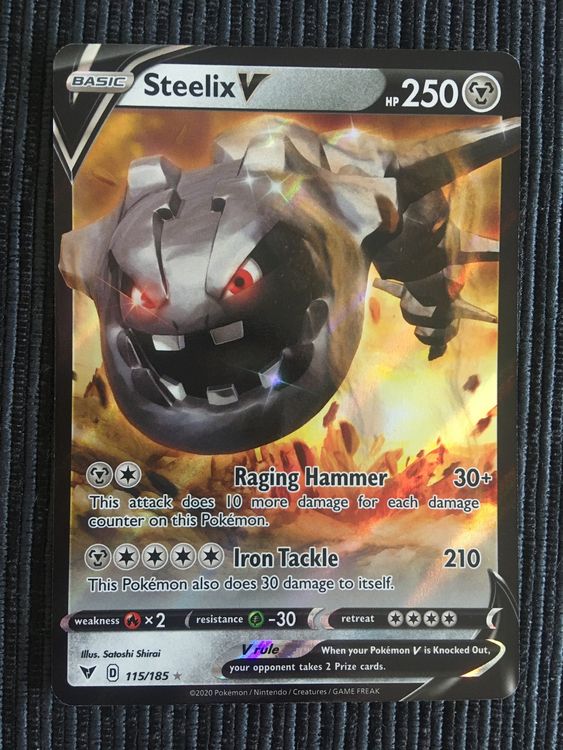 Pokemon Steelix V Vivid Voltage EN Mint (Gebraucht) in Wabern für CHF 3 ...