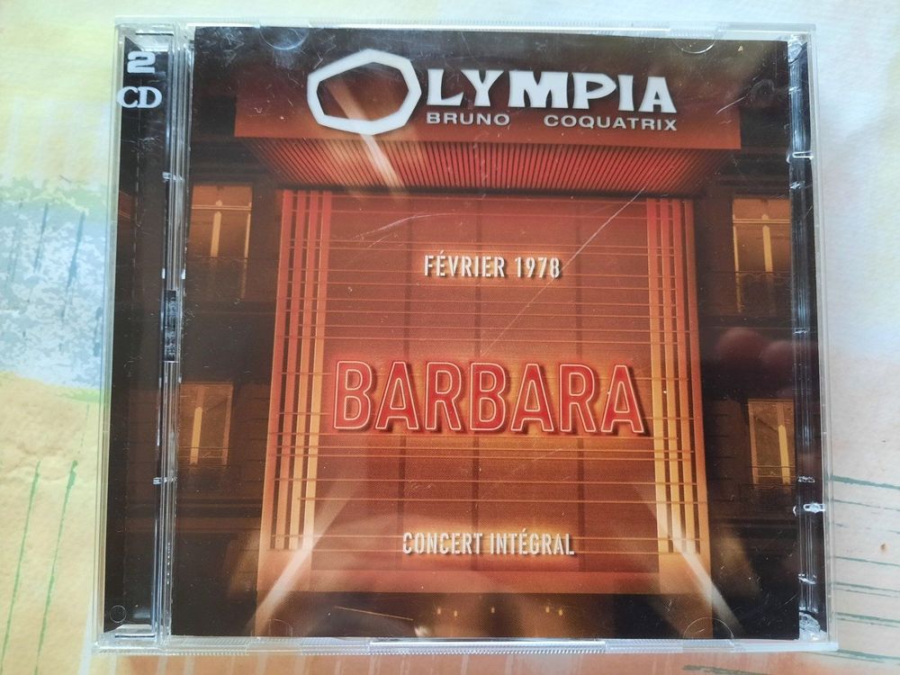 CD Barbara - Olympia 78 - Double album | Kaufen auf Ricardo