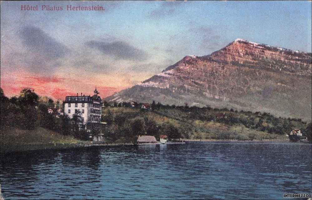 Hertenstein LU // Hotel Pilatus ca. 1910 (Gebraucht) in Basel für CHF ...