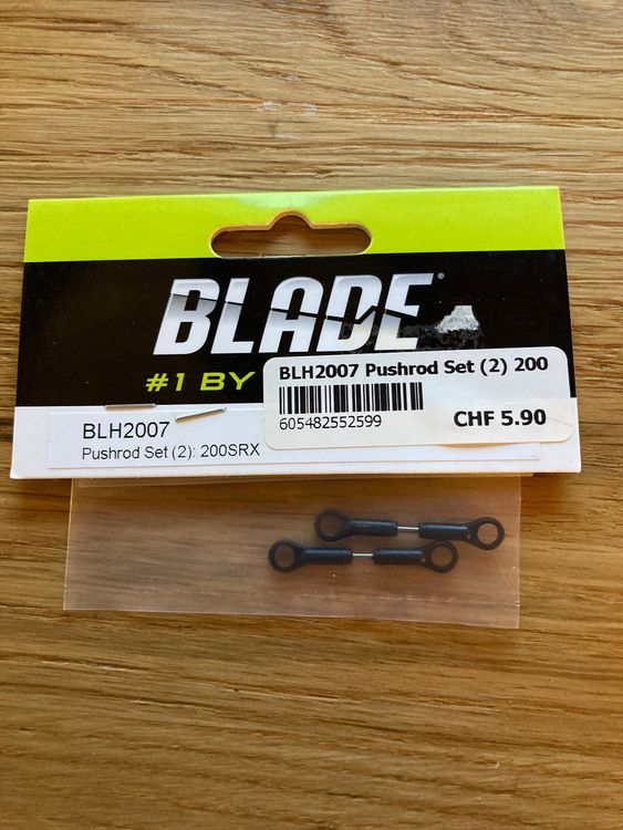 BLH2007 - Set de commandes (2pcs) - Blade 200SR X E-Flite (Neu und ...