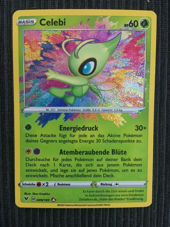 Pokemon Celebi Amazing Rare Farbenschock Mint Deutsch | Kaufen auf Ricardo